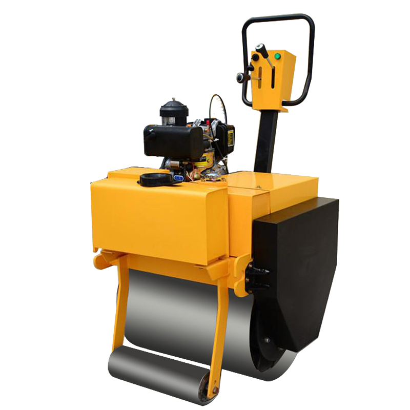 700 single-wheel hand-held road roller - Somate Machinery